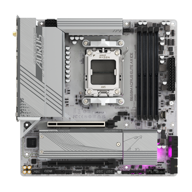 B650M AORUS ELITE AX ICE – DazBog Store
